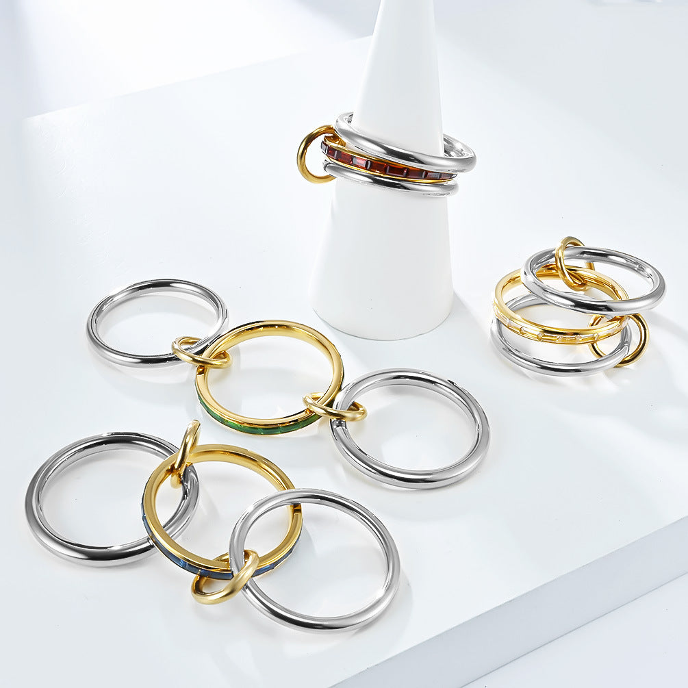 Blue Unity Ring – James Jewellery