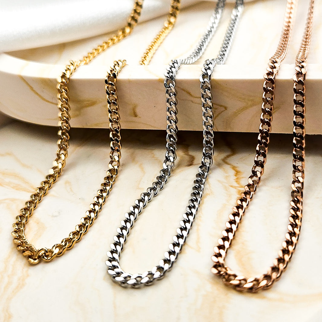 Plain Chain Necklaces – James Jewellery