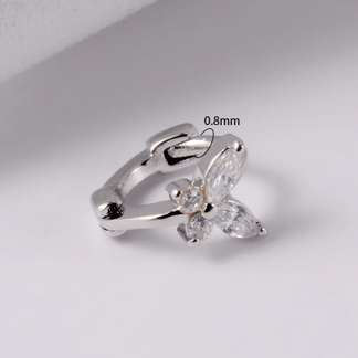 Butterfly | 6mm Snuggie (1pc single) – James Jewellery