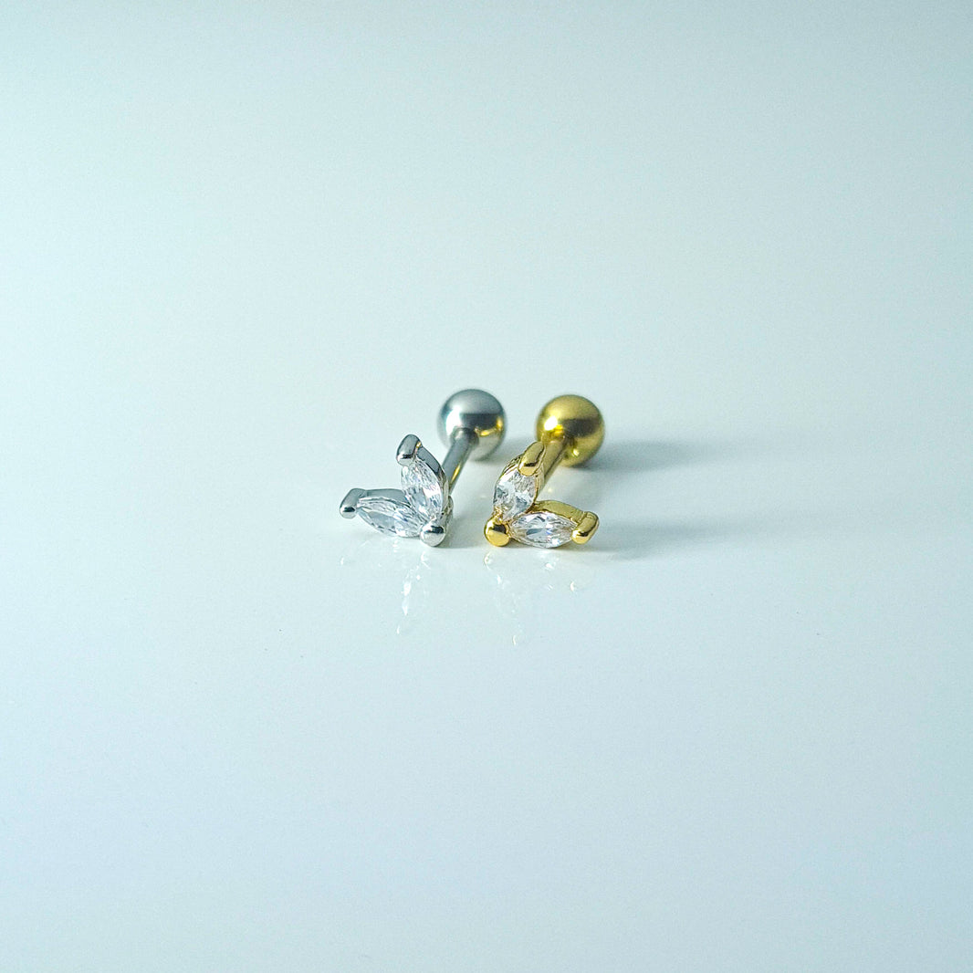 Single Screw Ball Studs – James Jewellery